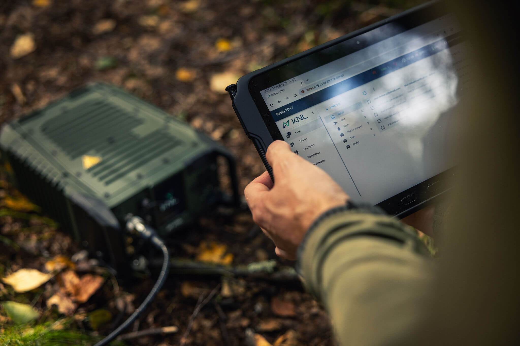 KNL's unique radio waveform and innovative software – KNL